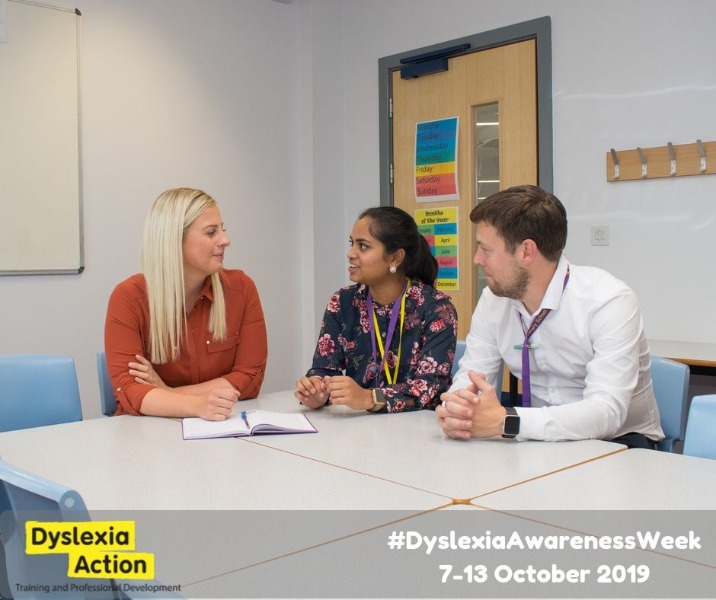 Dyslexia Awareness October 2019 - Dyslexia Action Training