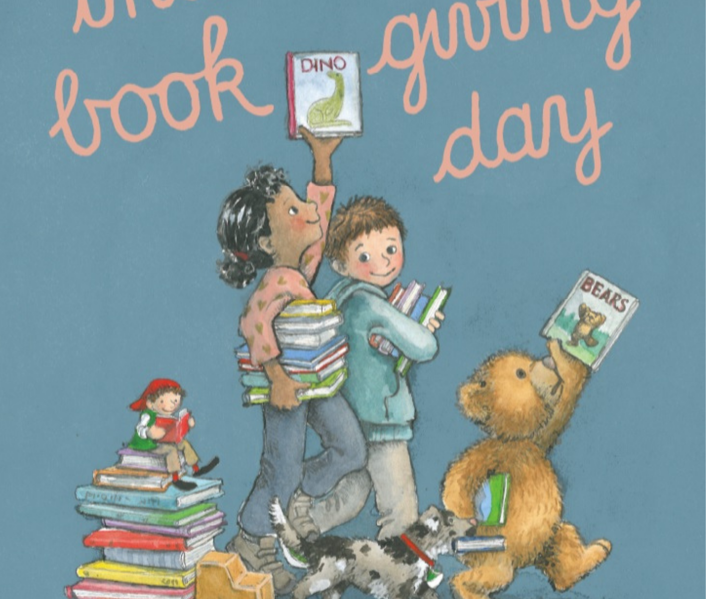 Support reading skills during International Book Giving Day